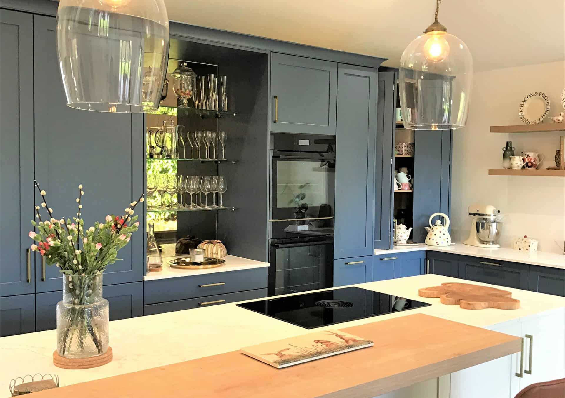 The Kitchen Island that wasn’t Blue - Bagshot - Artizan Interiors