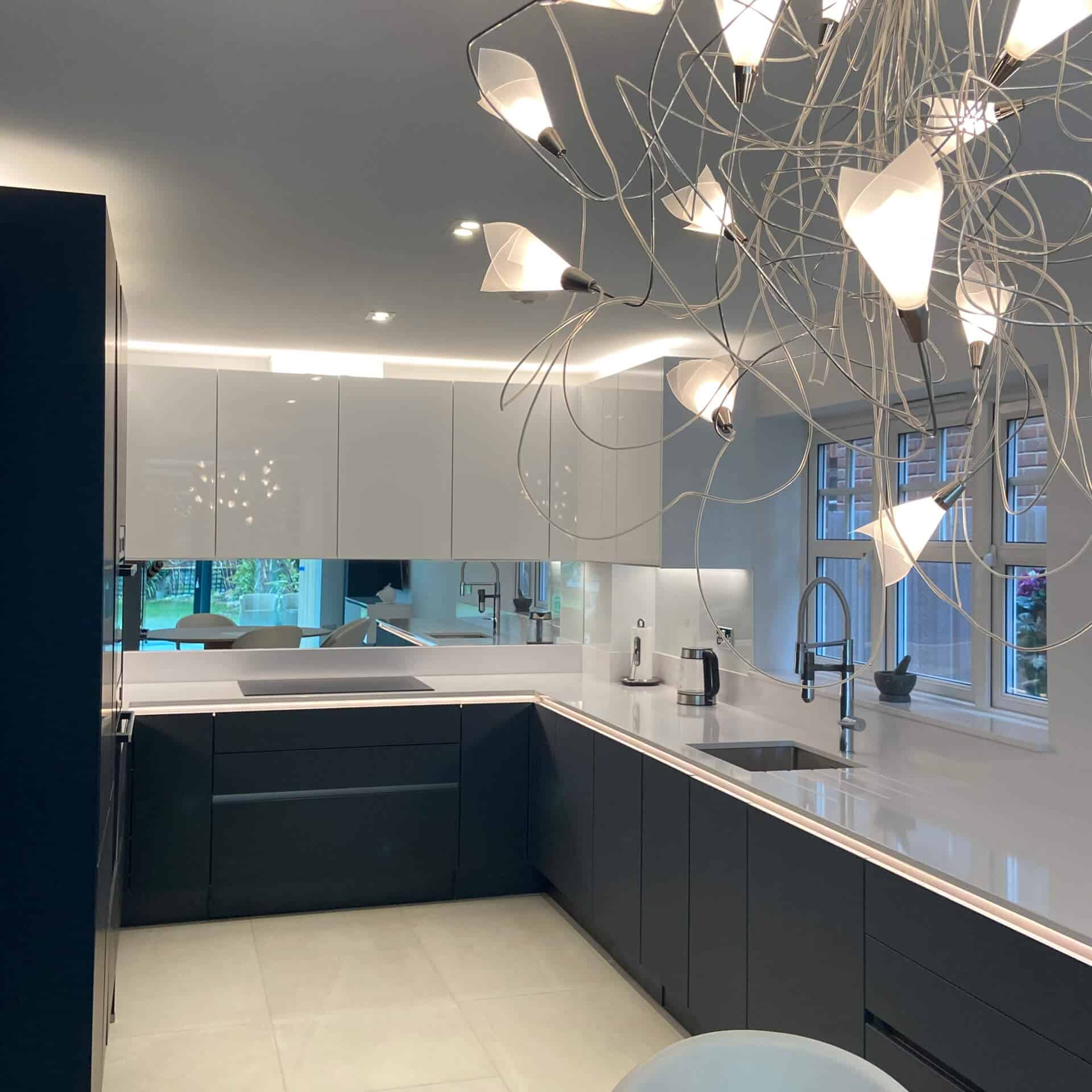 Bespoke Design for Hidden Storage - Englefield Green - Artizan Interiors